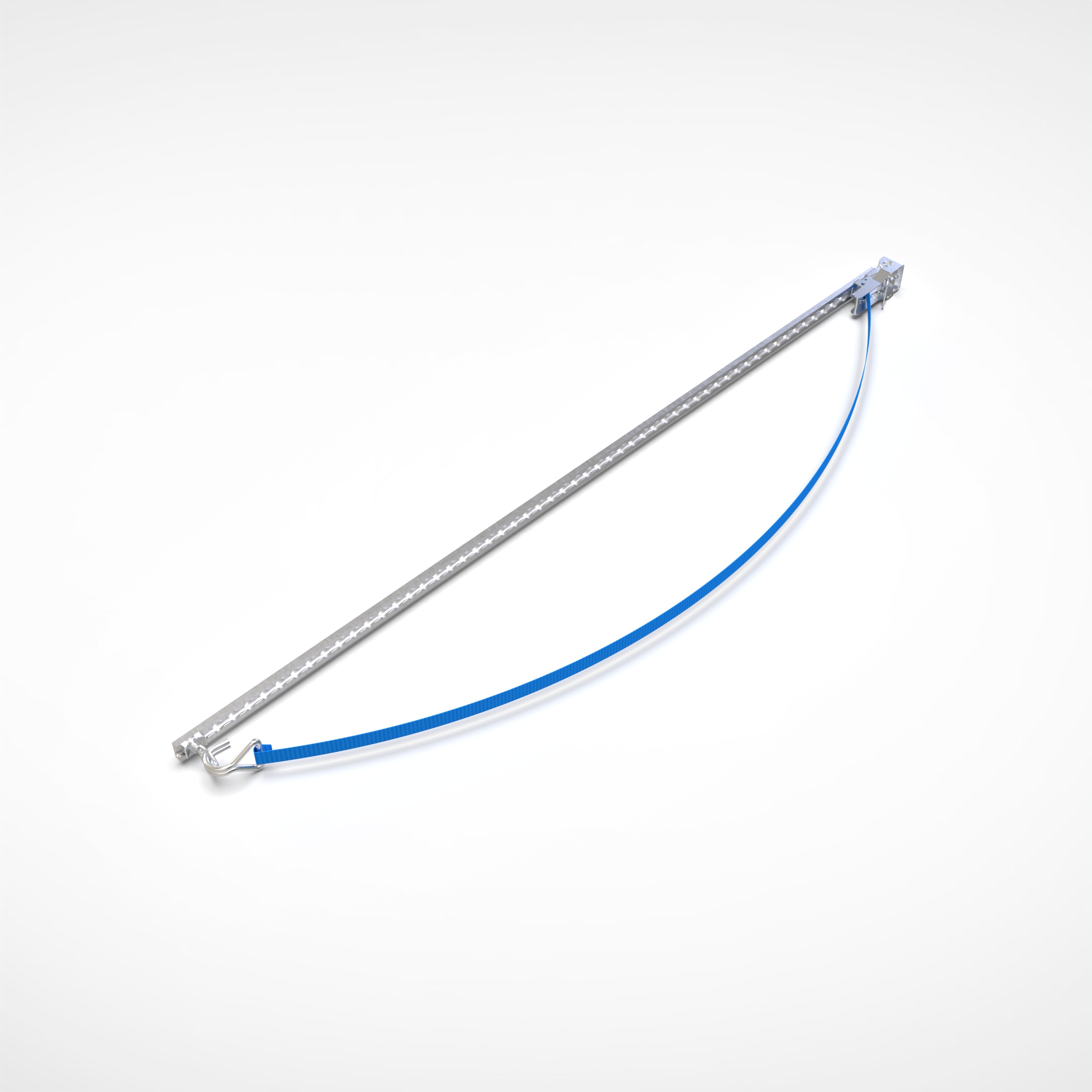 Load stop with lashing bar L 1500 P 20 H 60 | DenWorker