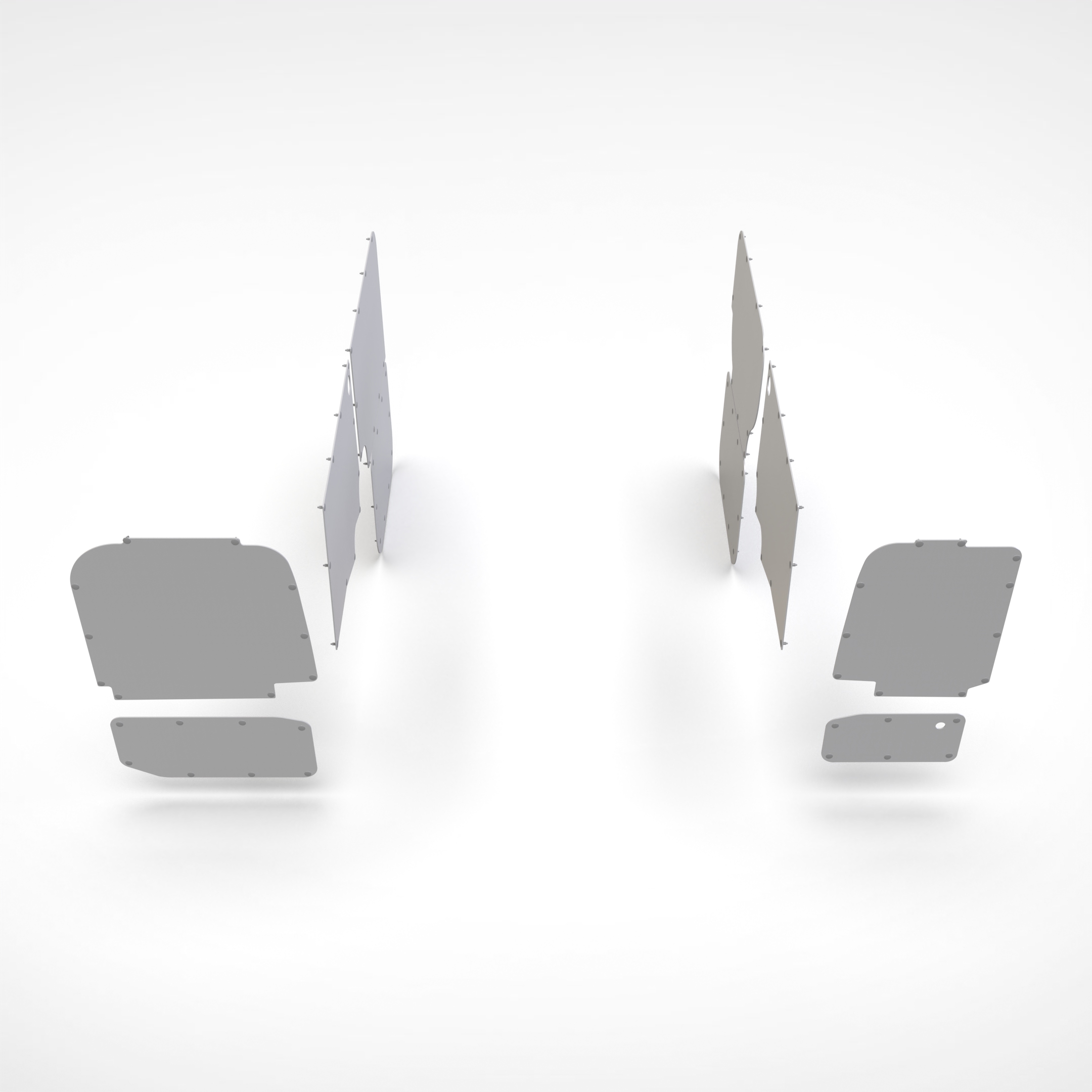 Polypropylene lining Dacia Dokker 2014-2025 Van with 1 side door ...