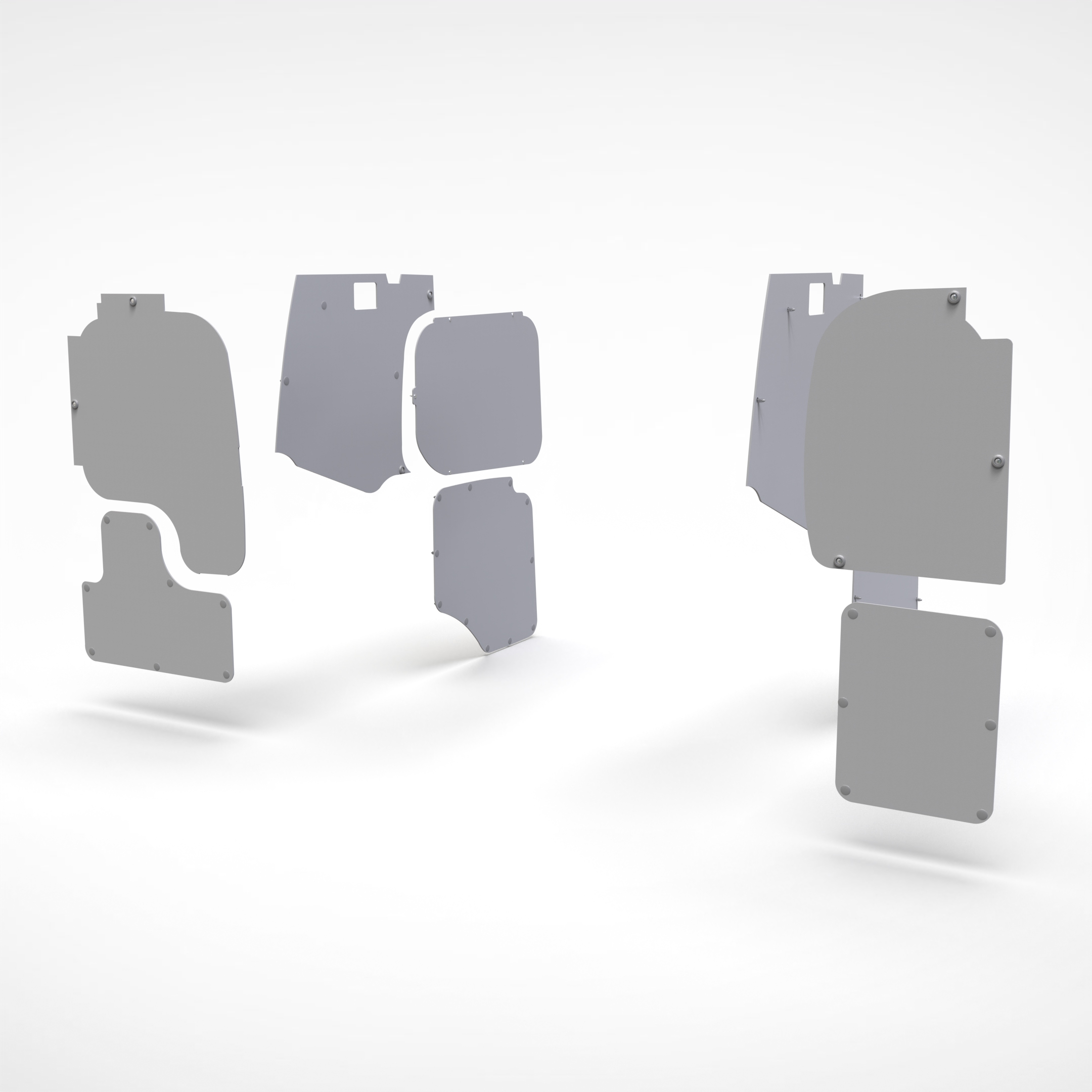 Polypropylene lining Ford Courier 2024-2025 Van with 1 side door ...