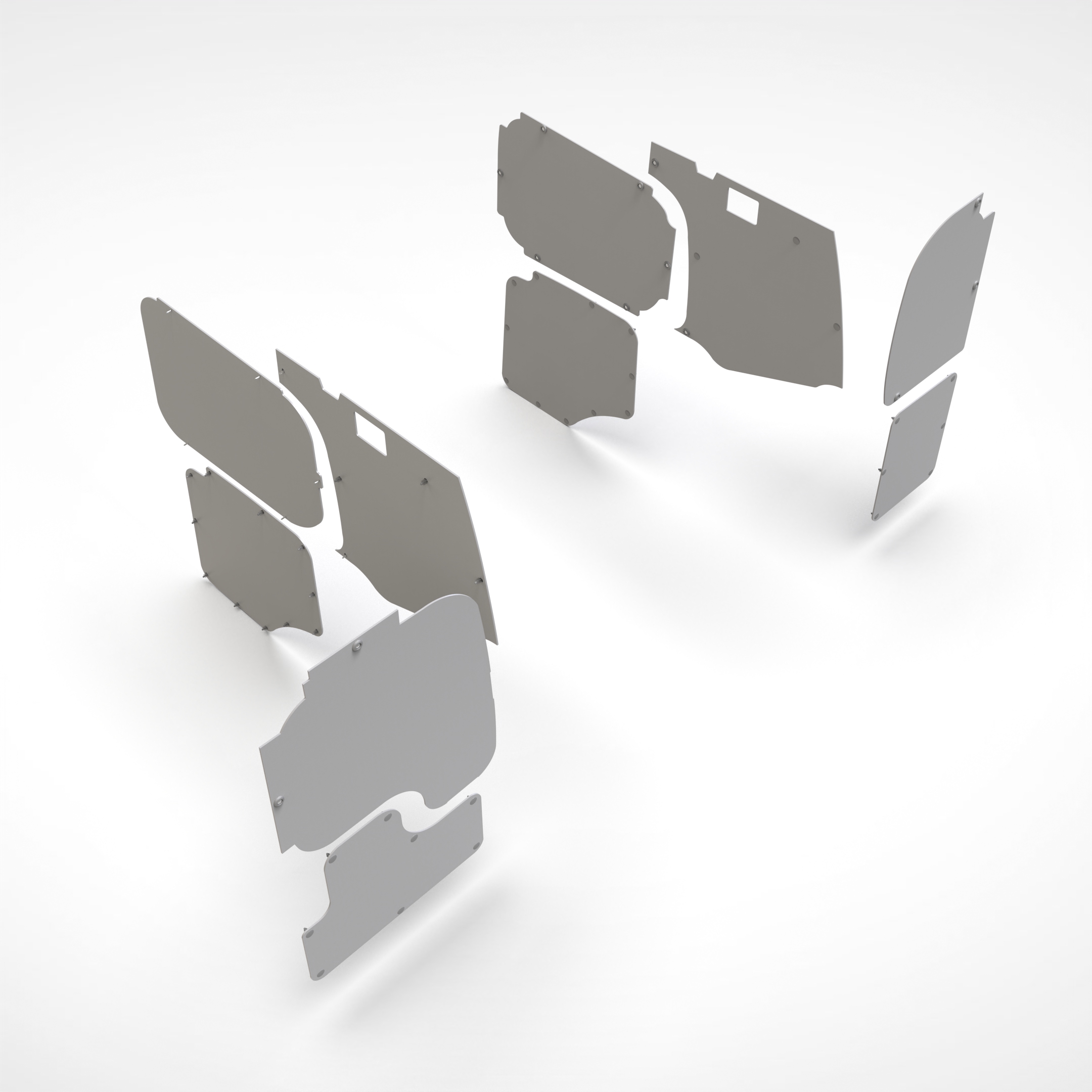 Polypropylene lining Ford Courier 2024-2025 Van with 1 side door ...