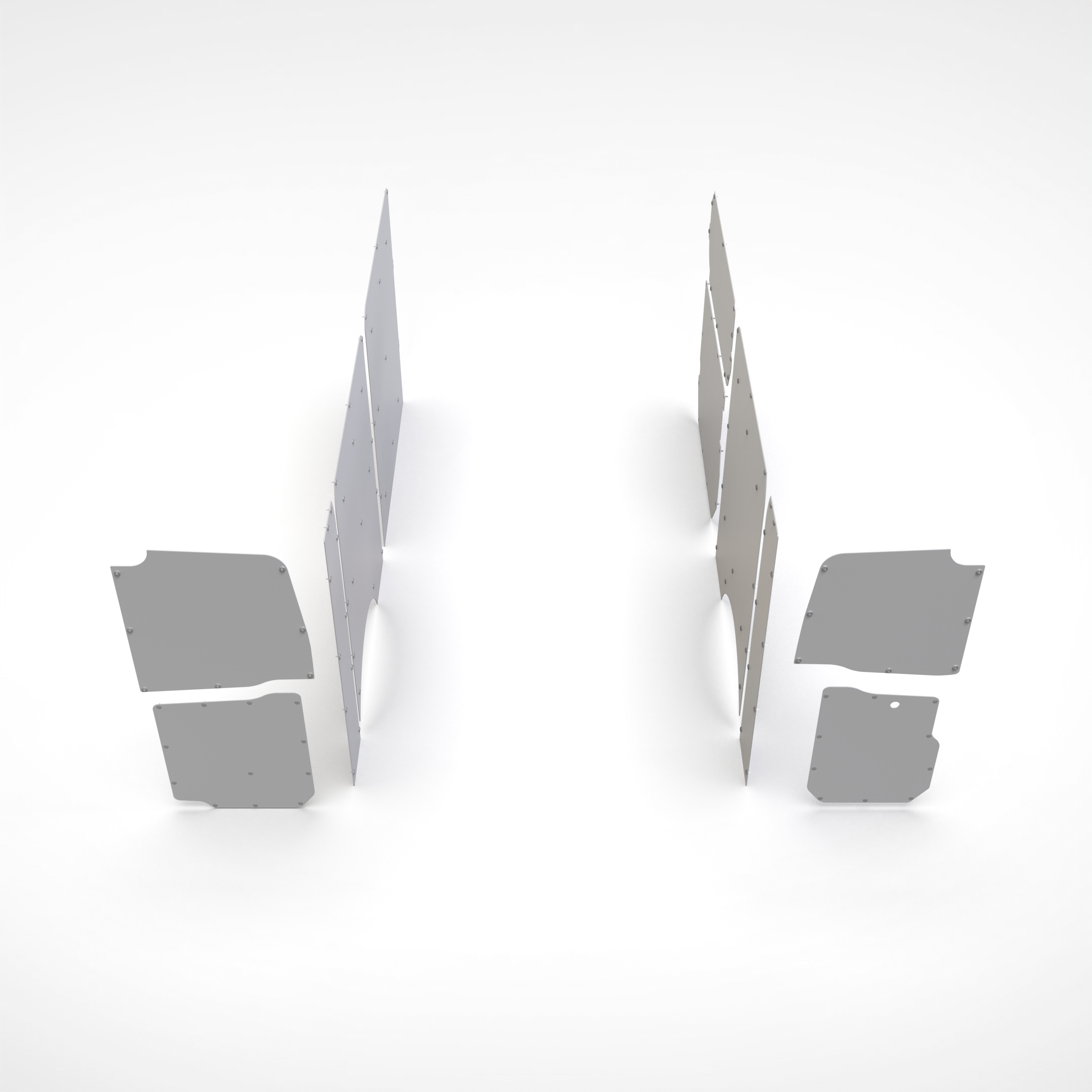 Rivestimento in polipropilene Iveco Daily 2014-2026 L2H1 con 1 porta ...