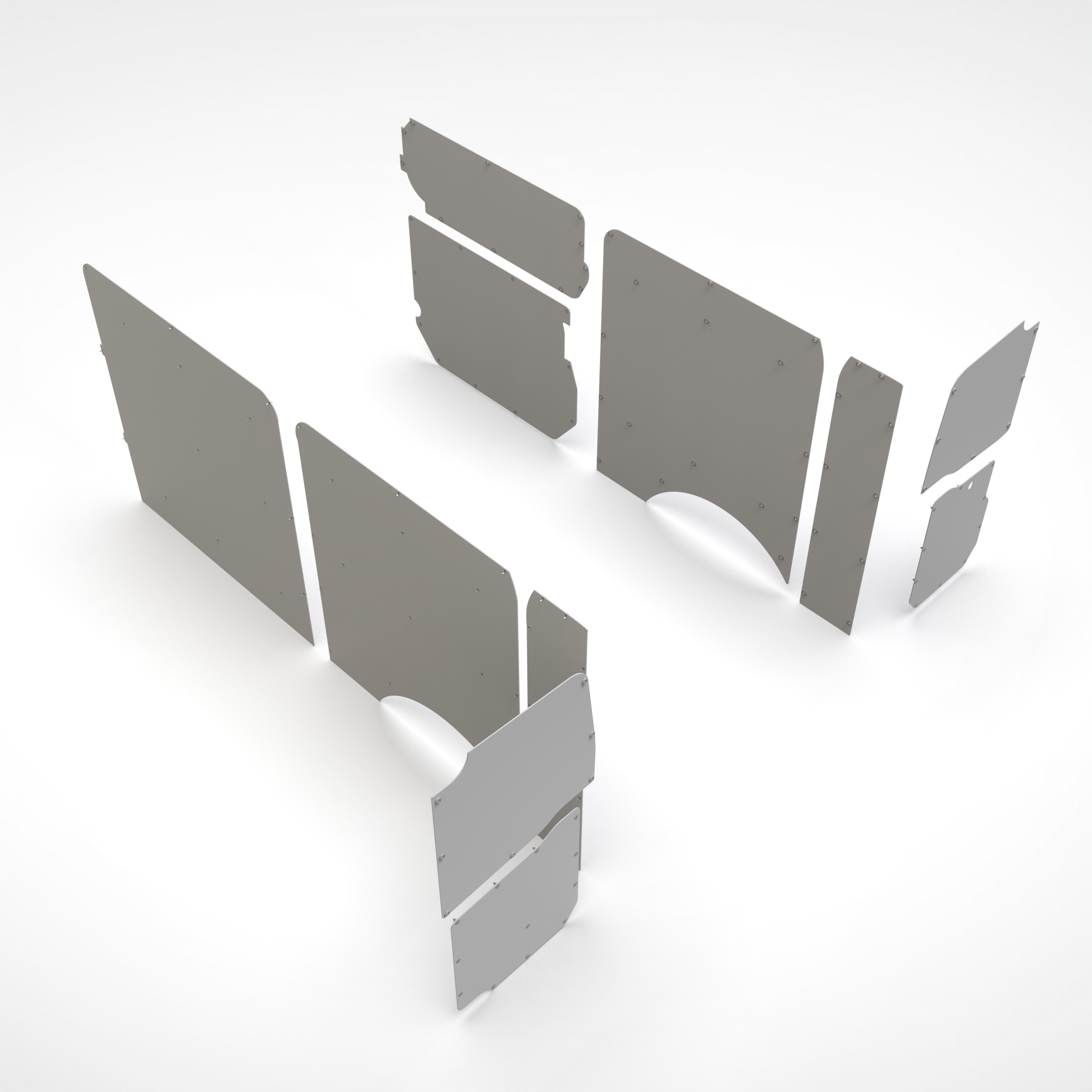 Rivestimento in polipropilene Iveco Daily 2014-2026 L2H1 con 1 porta ...