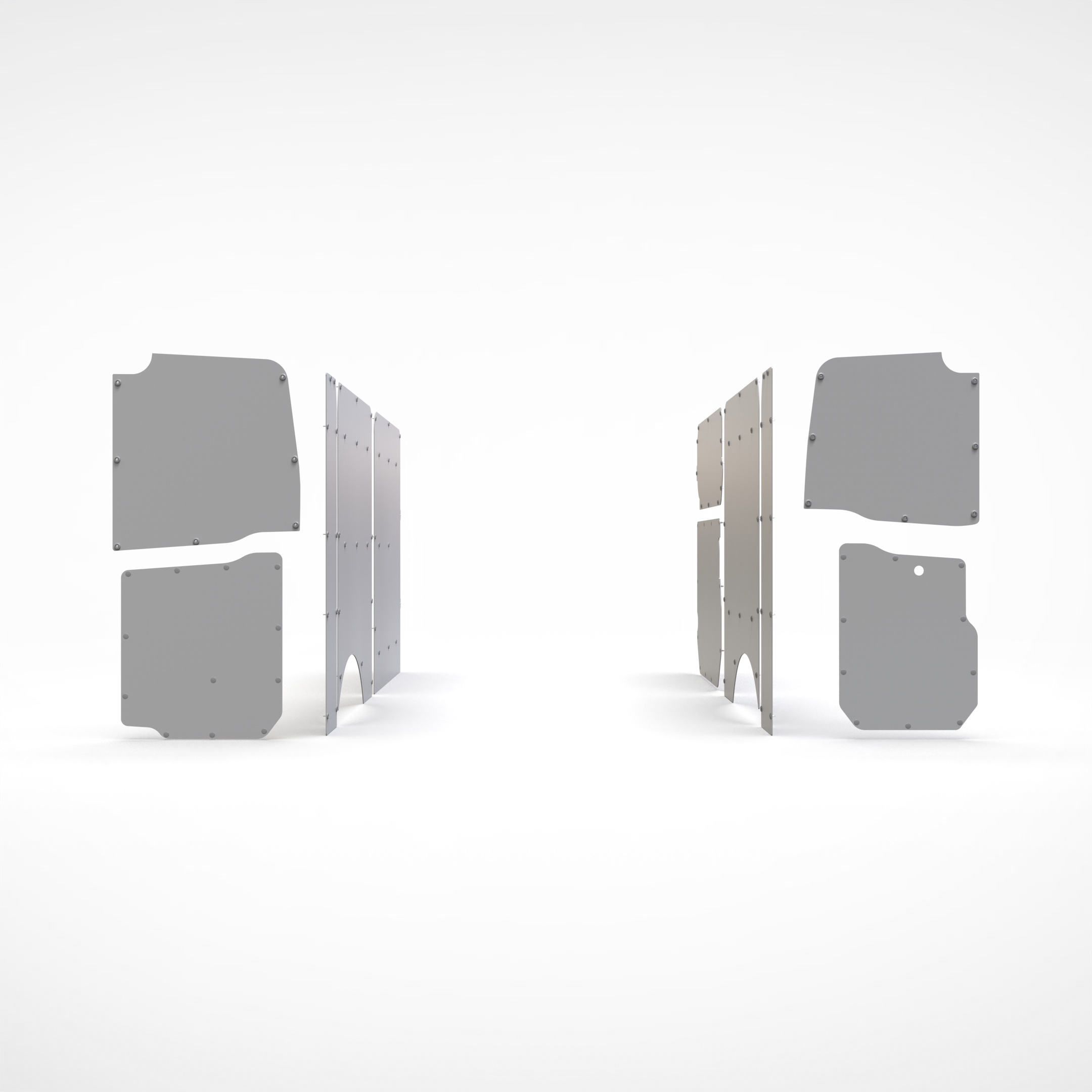 Rivestimento in polipropilene Iveco Daily 2014-2026 L2H1 con 1 porta ...